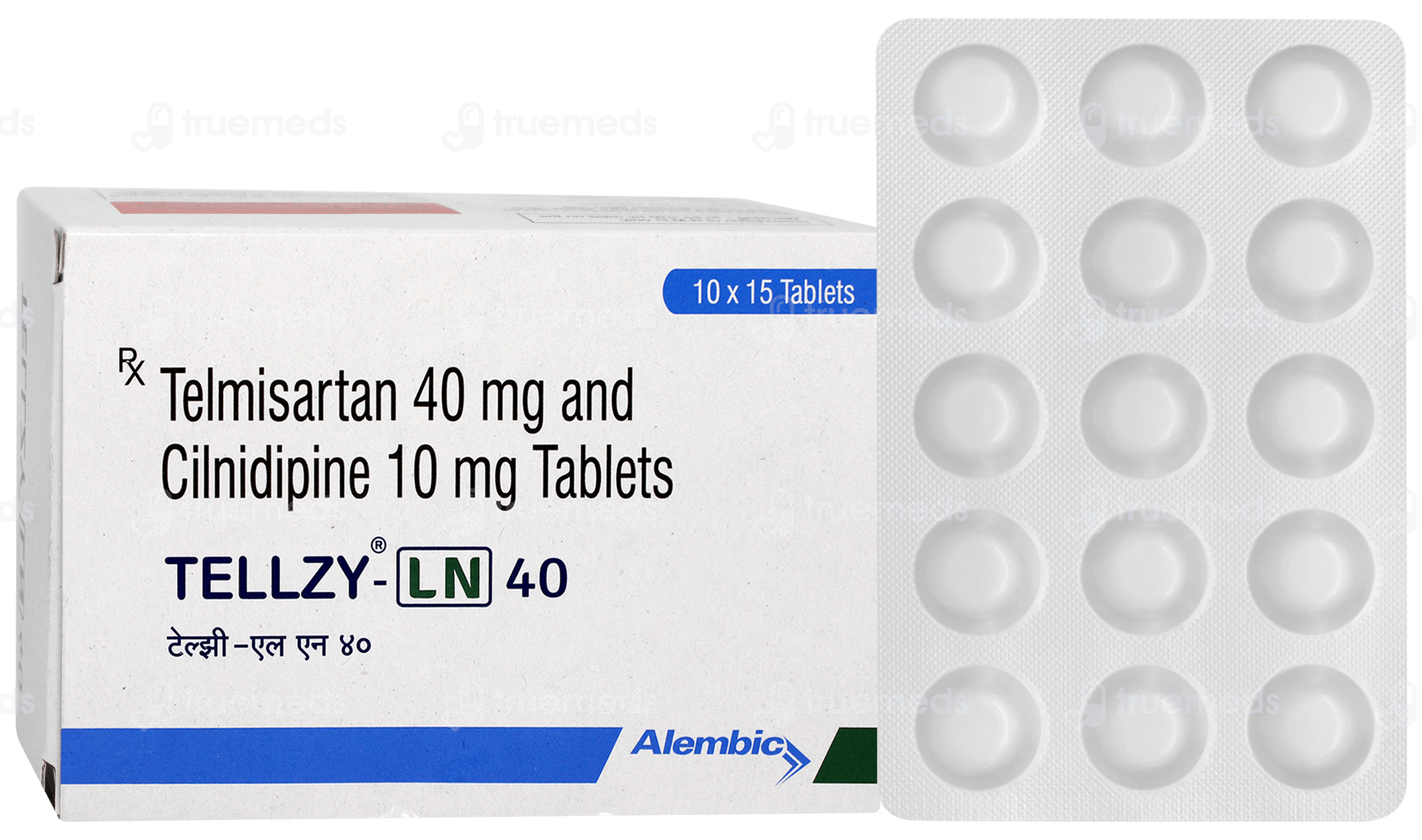 Tellzy Ln 40 Tablet 15: Uses, Side Effects, Price & Substitutes