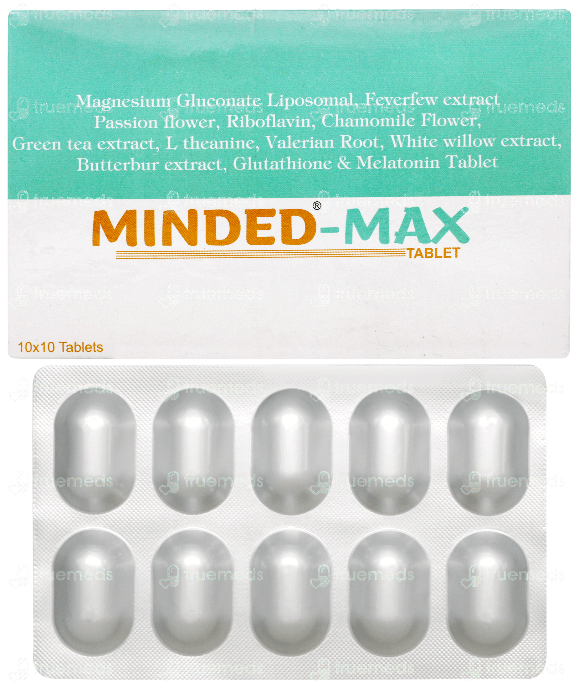 Minded Max Tablet 10 - Uses, Side Effects, Dosage, Price | Truemeds