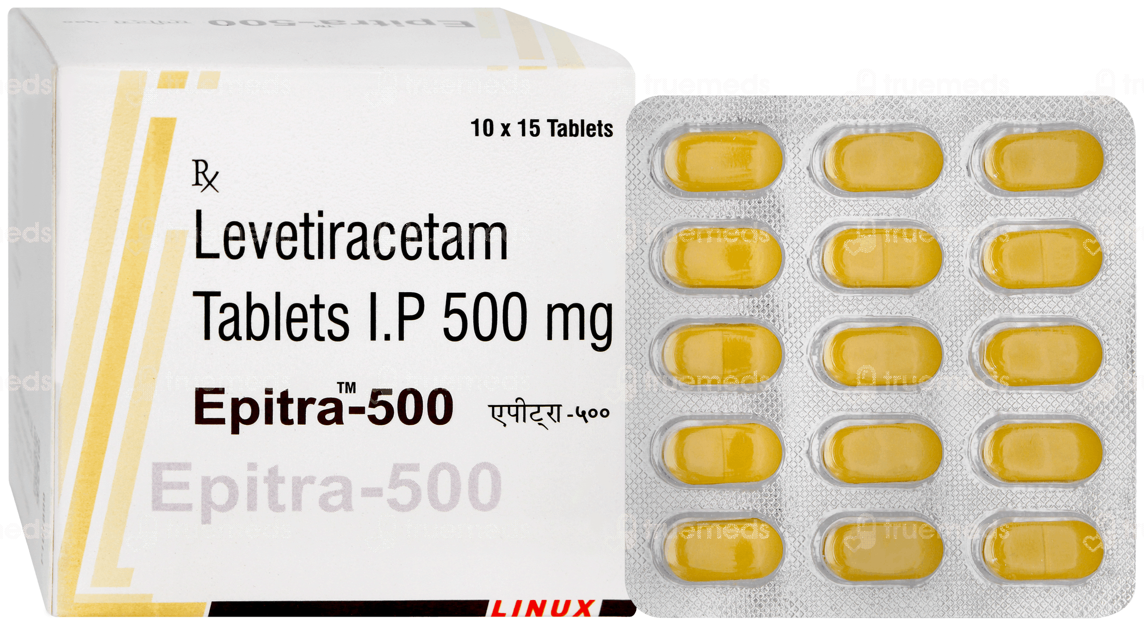 Epitra 500 Tablet 15 - Uses, Side Effects, Dosage, Price | Truemeds