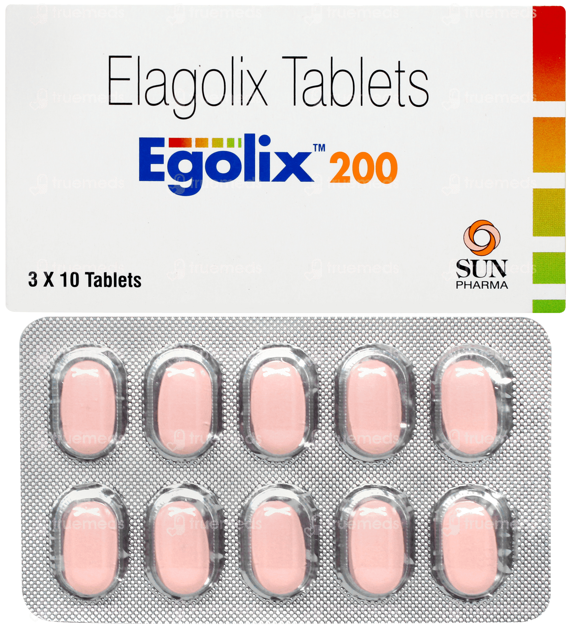 Egolix 200 Tablet 10 - Uses, Side Effects, Dosage, Price | Truemeds