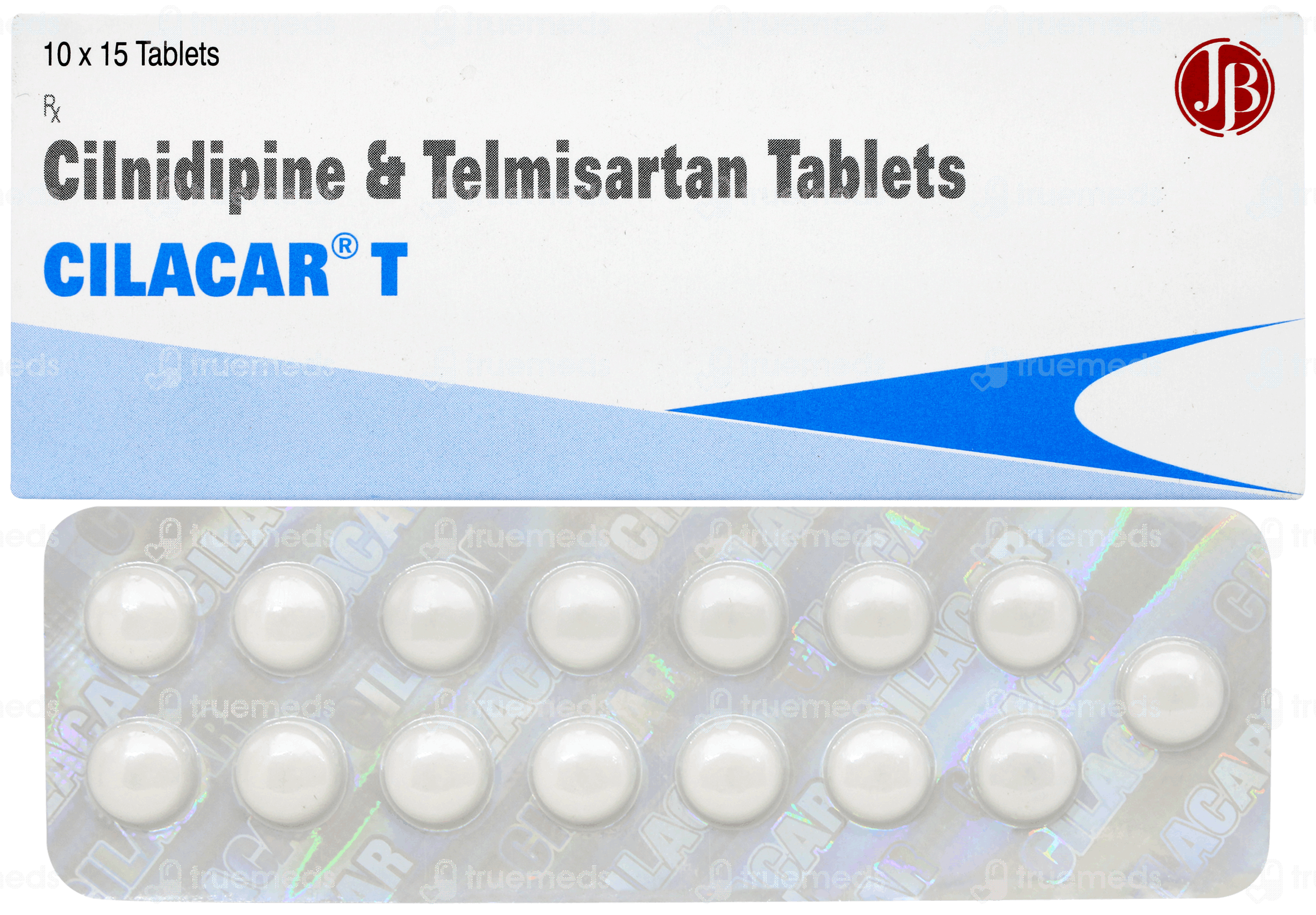 Cilacar T Tablet 15 - Uses, Side Effects, Dosage, Price | Truemeds