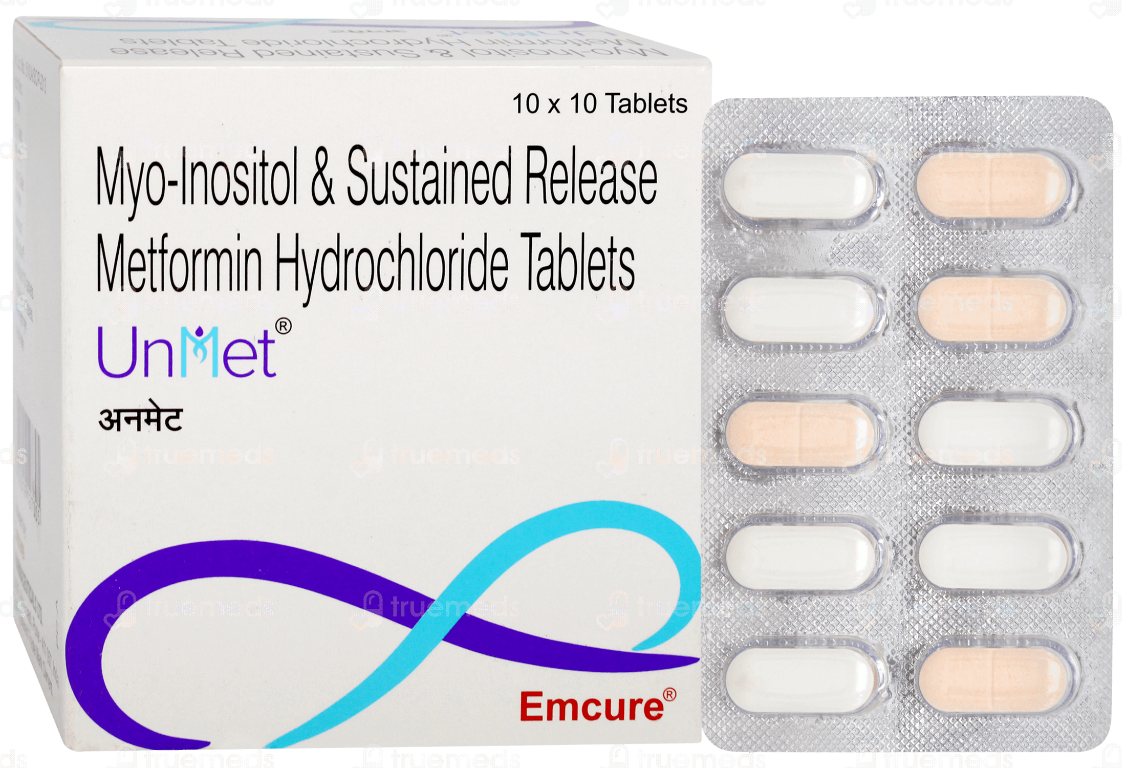Unmet Tablet 10 - Uses, Side Effects, Dosage, Price | Truemeds