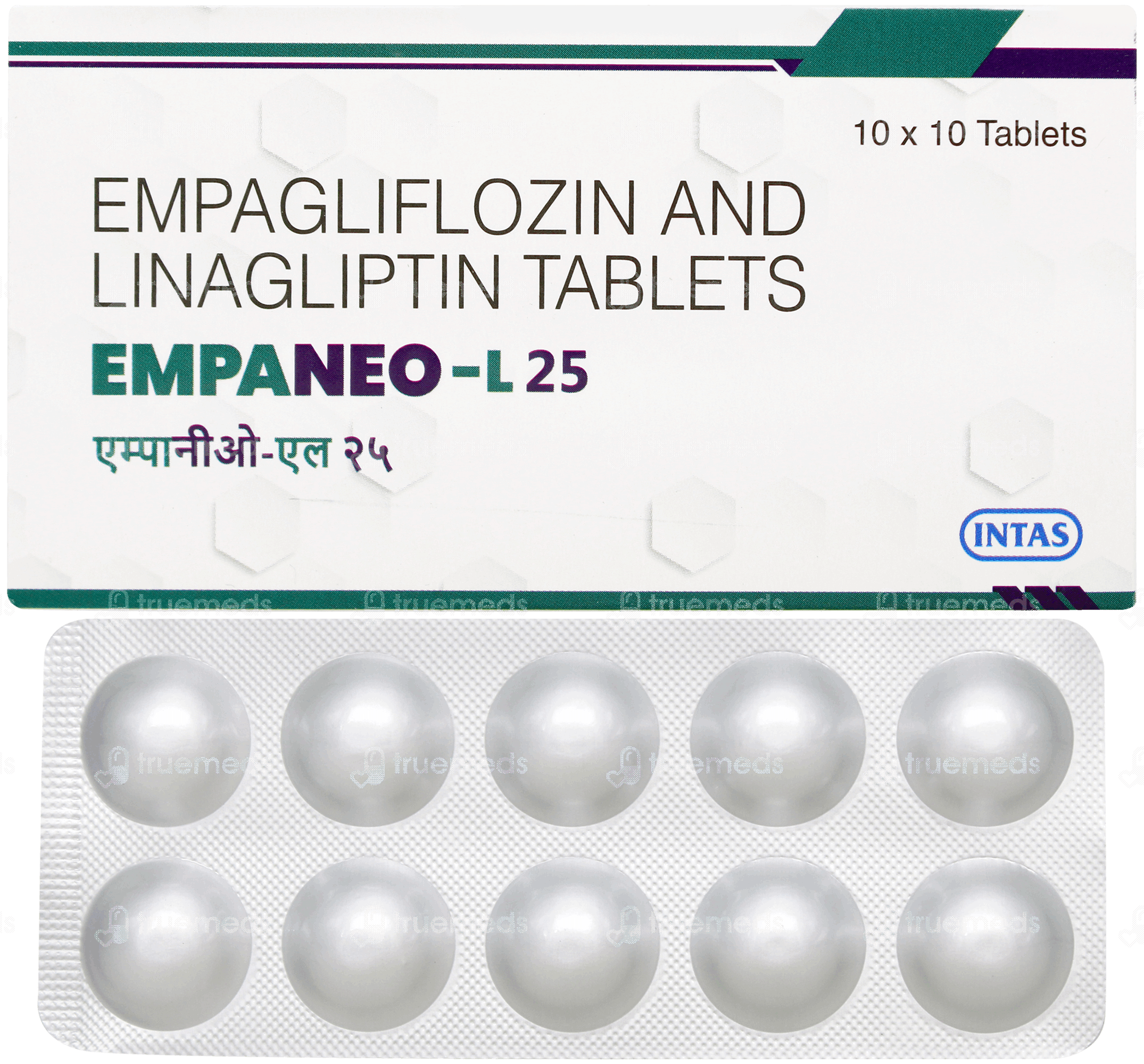 Empaneo L 25 Tablet 10 - Uses, Side Effects, Dosage, Price | Truemeds