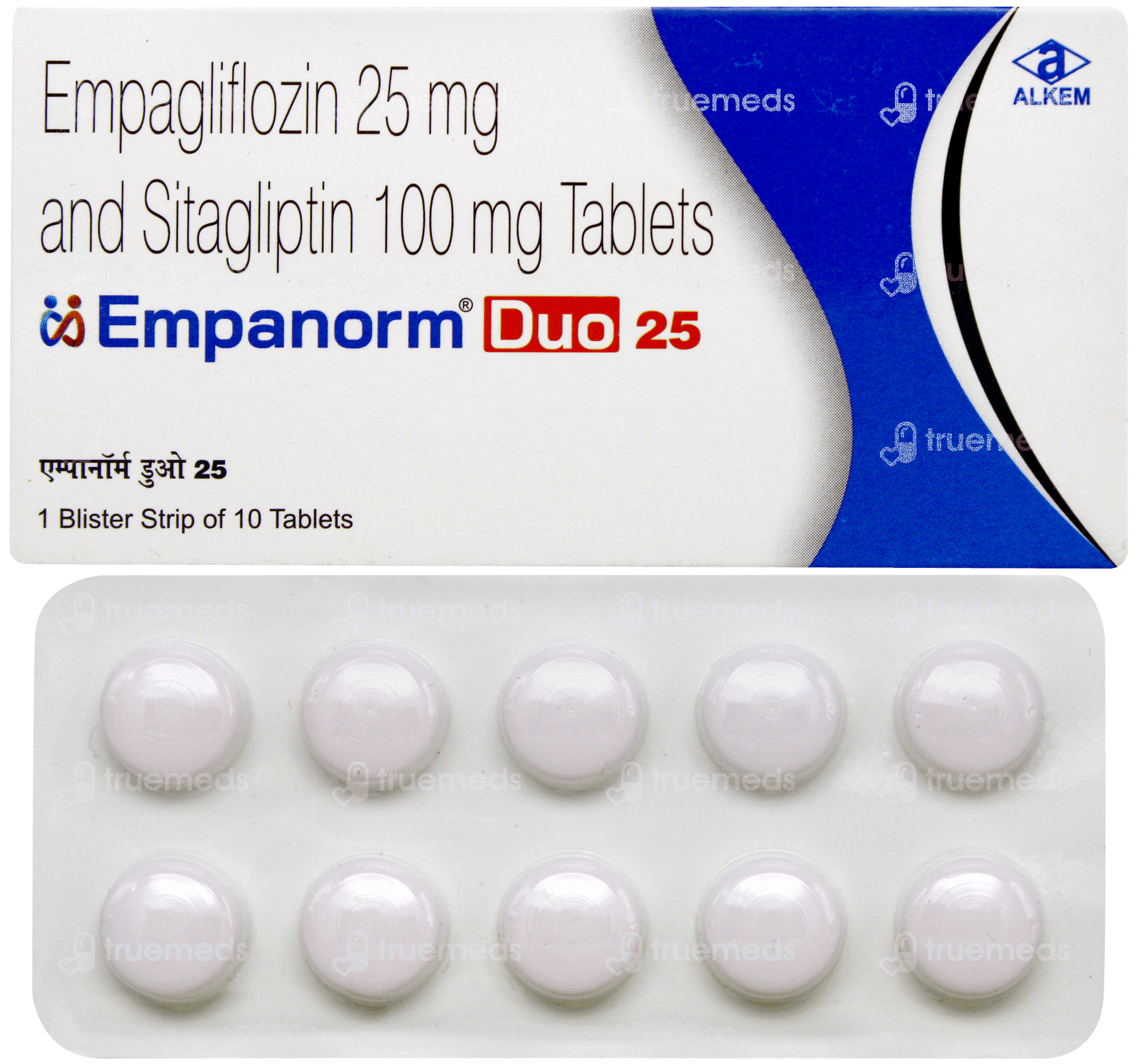 Empanorm Duo 25 Tablet 10 - Uses, Side Effects, Dosage, Price | Truemeds