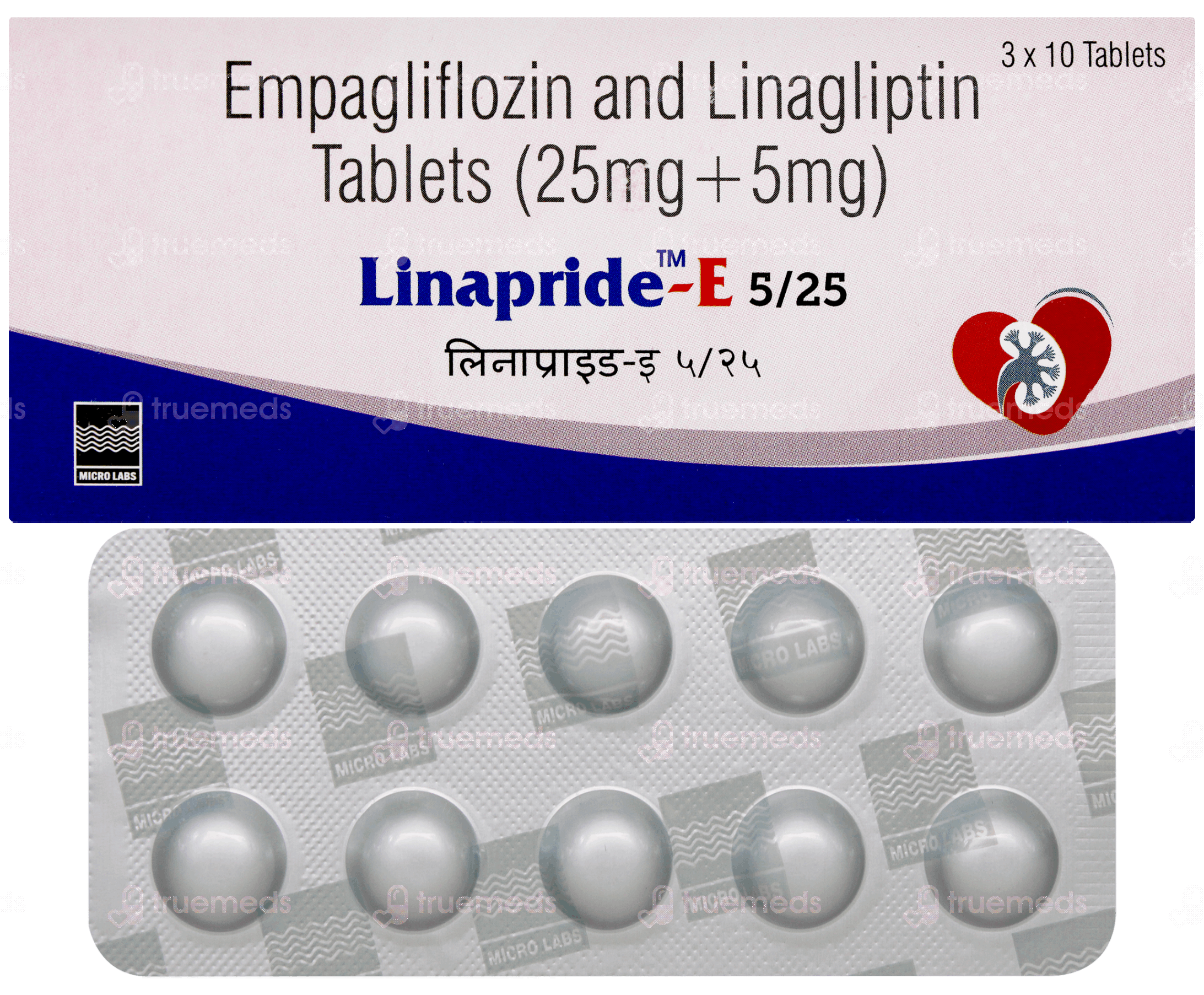 Linapride E 525mg Tablet 10 - Uses, Side Effects, Dosage, Price | Truemeds