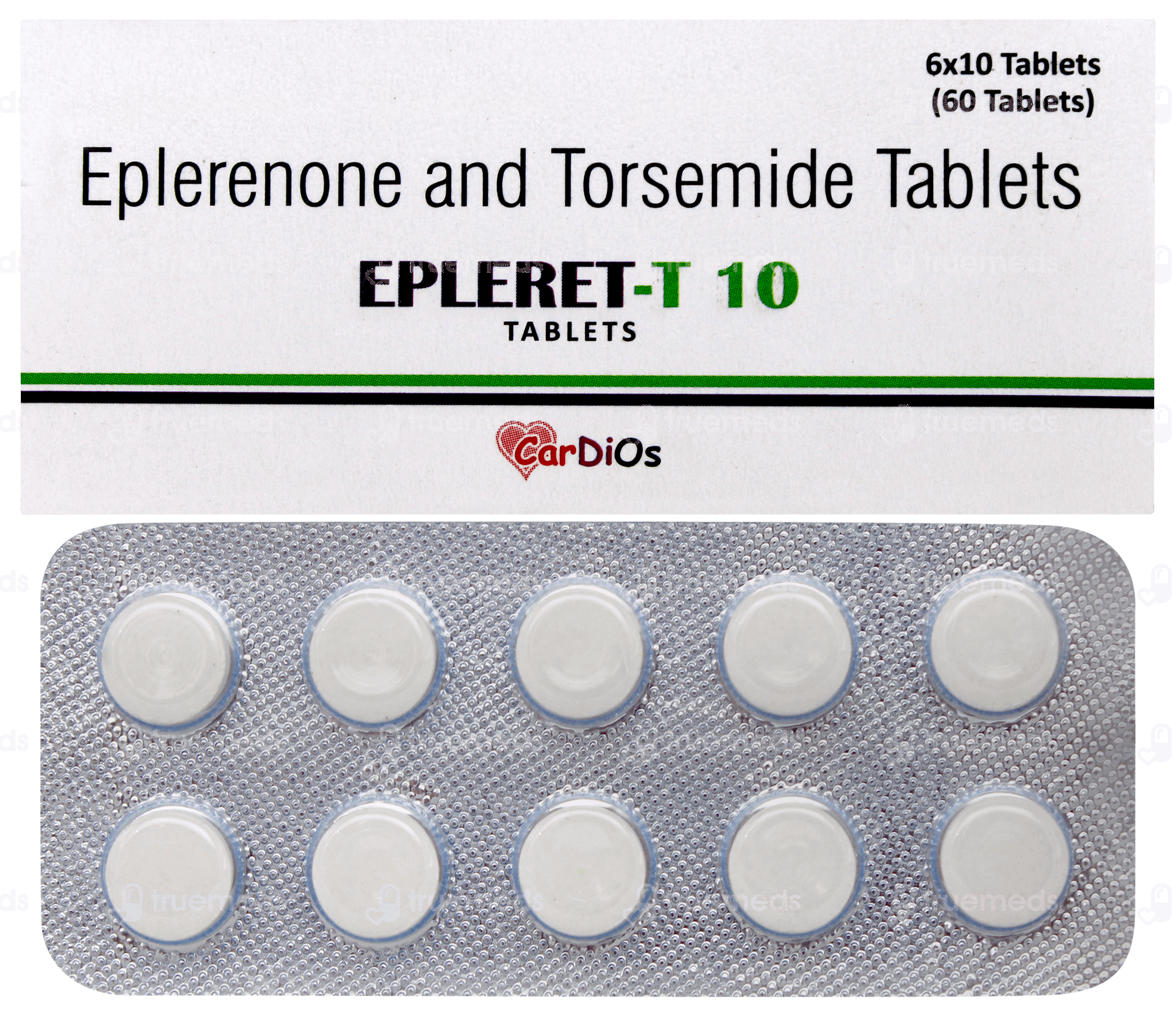 Epleret T 10 Tablet 10 - Uses, Side Effects, Dosage, Price | Truemeds