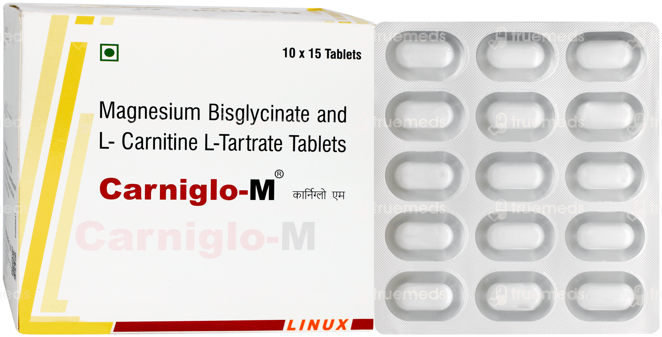 Carniglo M Tablet 15 - Uses, Side Effects, Dosage, Price | Truemeds
