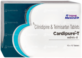 Cardipure T Tablet 10 - Uses, Side Effects, Dosage, Price | Truemeds