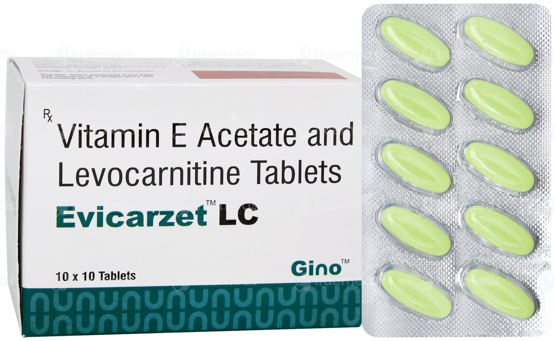Evicarzet Lc Tablet 10 - Uses, Side Effects, Dosage, Price | Truemeds