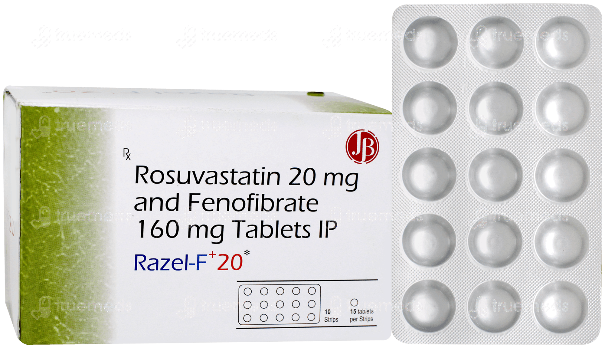 Razel F 20 Tablet 15 - Uses, Side Effects, Dosage, Price | Truemeds