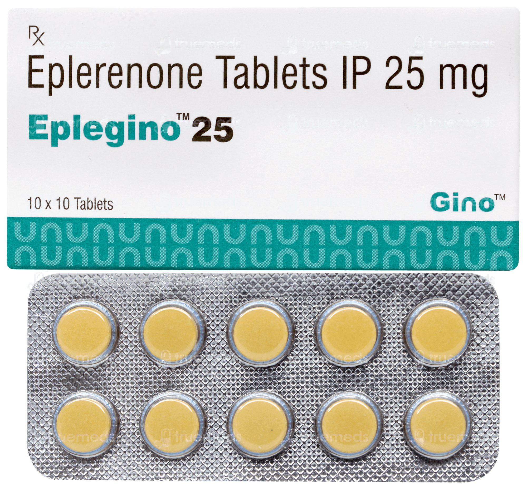 Eplegino 25 Tablet 10 - Uses, Side Effects, Dosage, Price | Truemeds