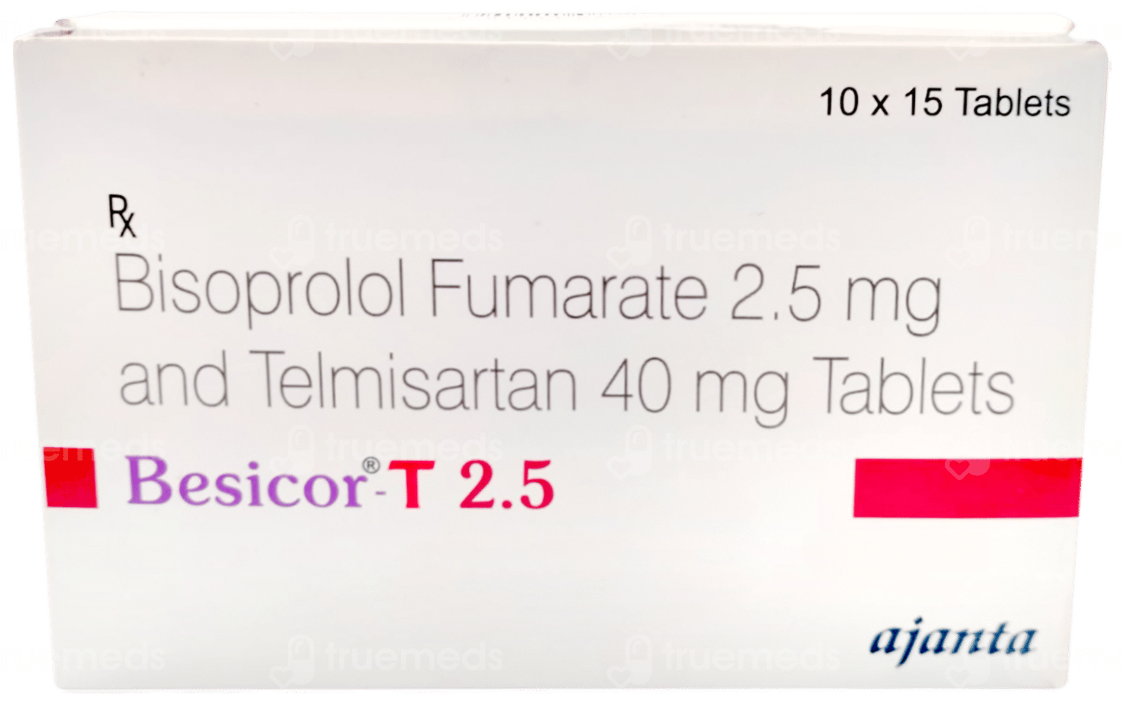 Besicor T 25 Tablet 15 - Uses, Side Effects, Dosage, Price | Truemeds