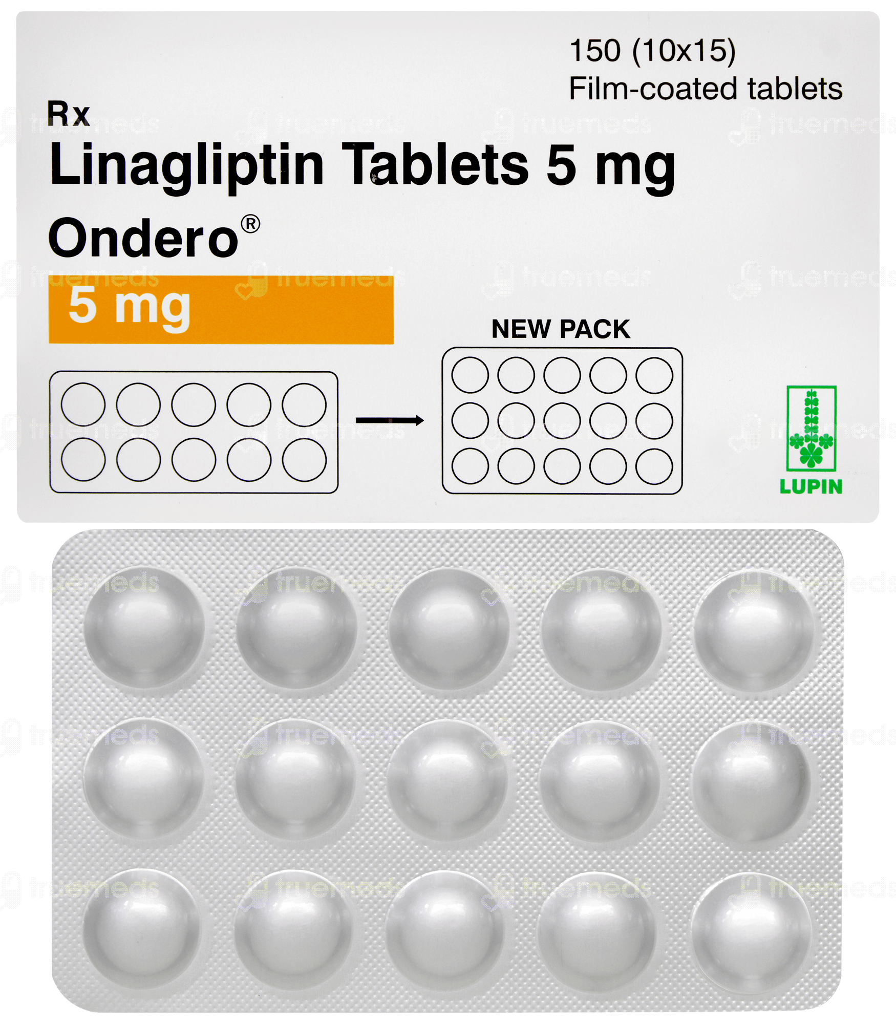 Ondero 5mg Tablet 15 - Uses, Side Effects, Dosage, Price | Truemeds
