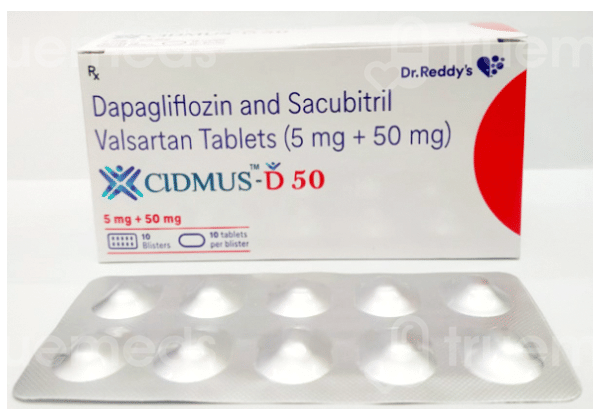 Cidmus D 50 Tablet 10 - Uses, Side Effects, Dosage, Price | Truemeds
