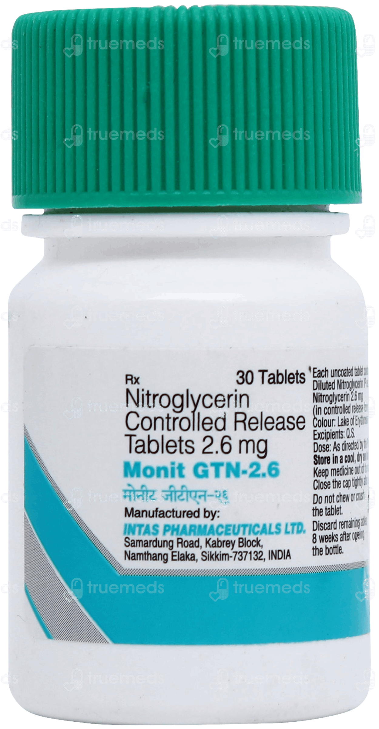 Monit Gtn 2.6 Tablet – Angina Pectoris Relief