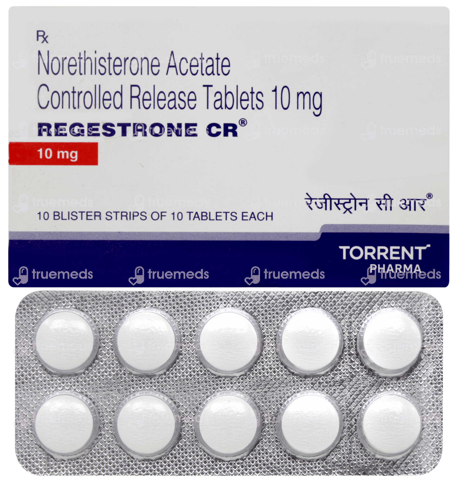 Regestrone 10 MG - Uses, Side Effects & Dosage from Truemeds