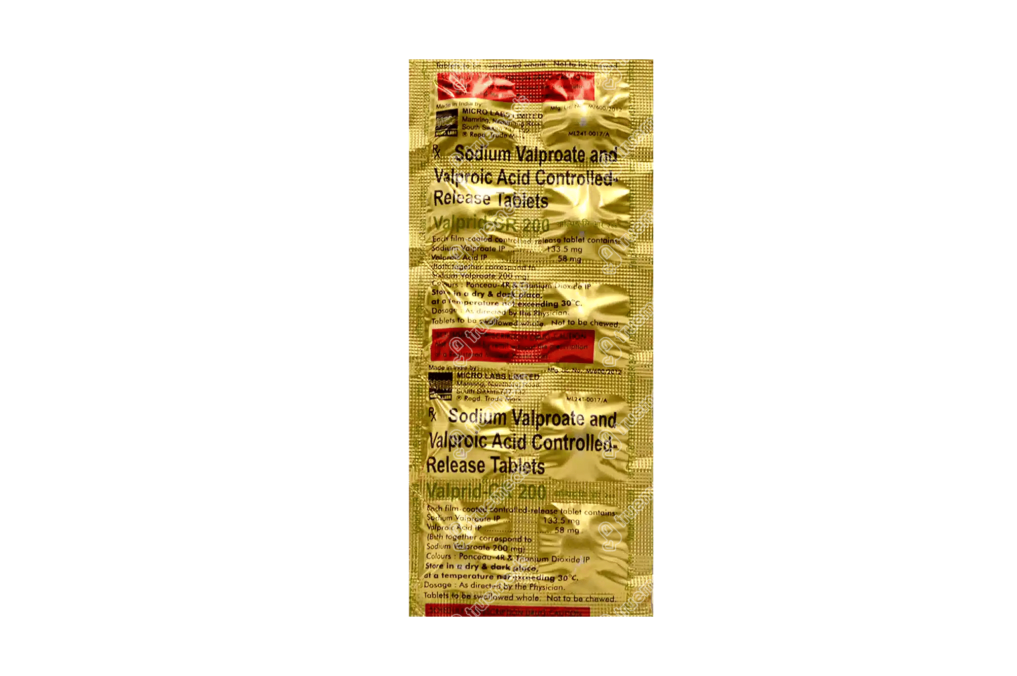 Valprid Cr 200 Tablet 10: Uses, Side Effects, Price & Substitutes