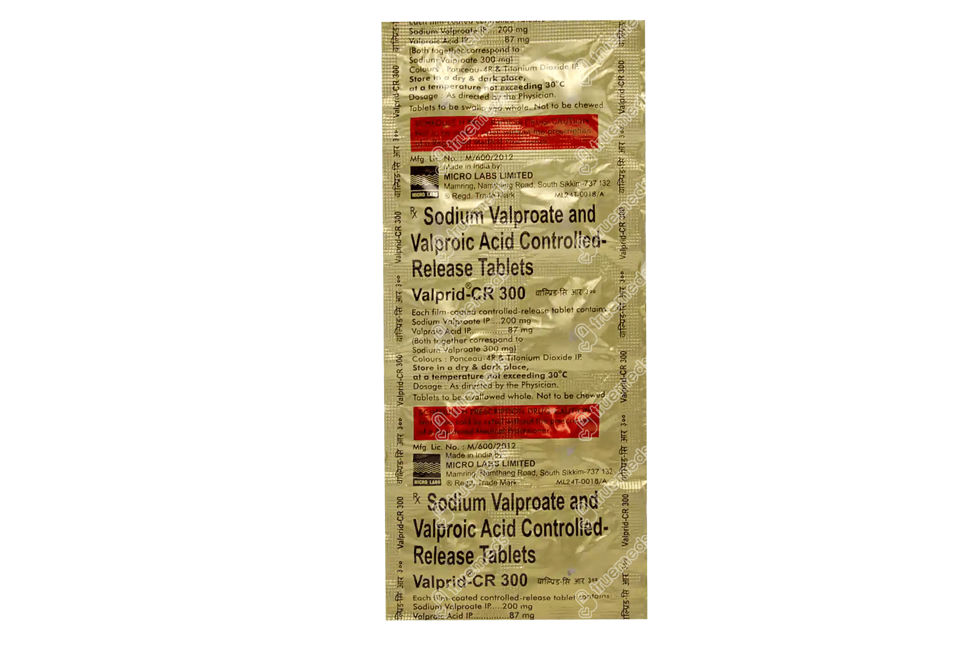 Valprid Cr 300 Tablet 10: Uses, Side Effects, Price & Substitutes