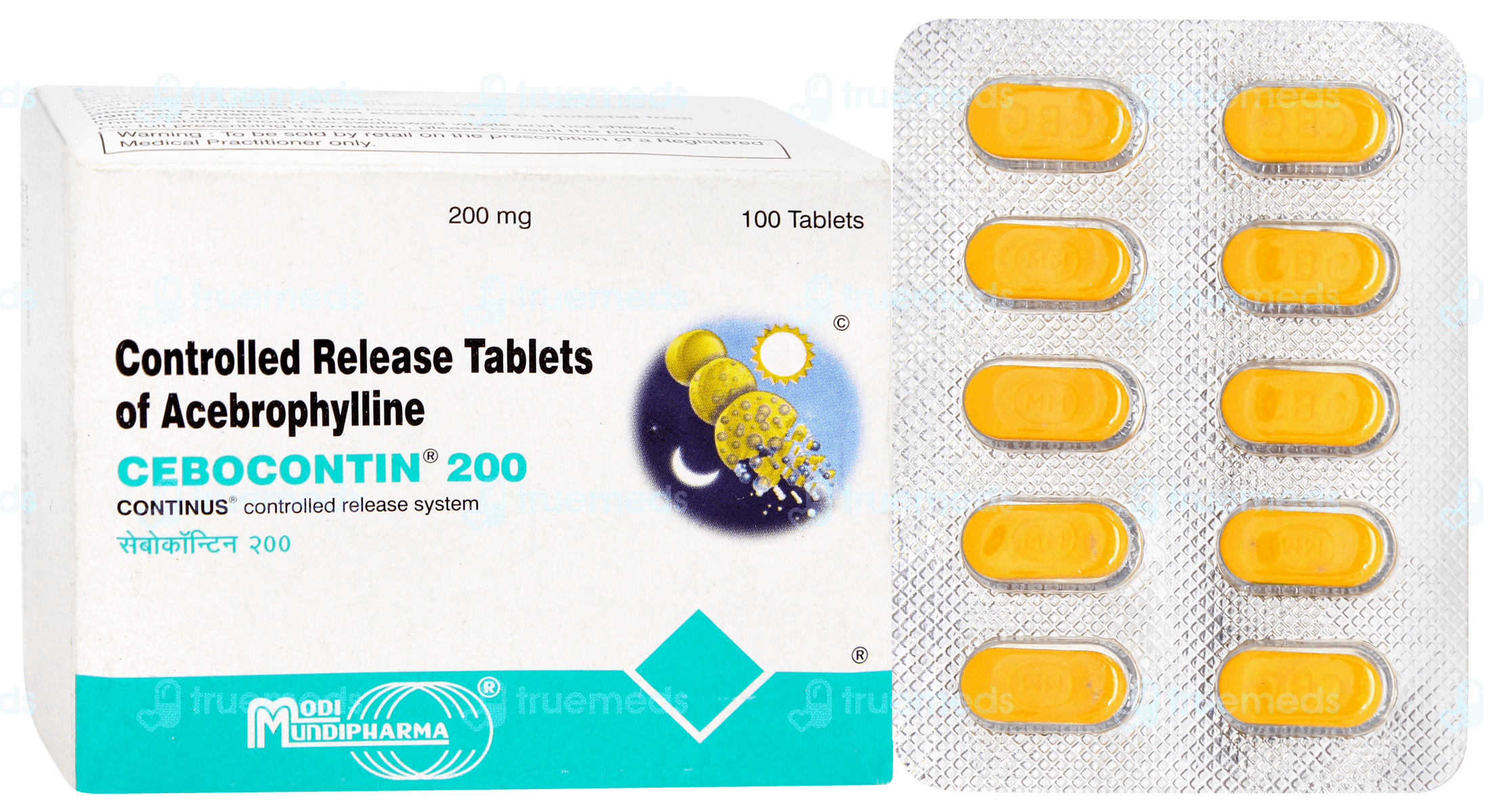 Cebocontin 200 Tablet 10: Uses, Side Effects, Price & Substitutes