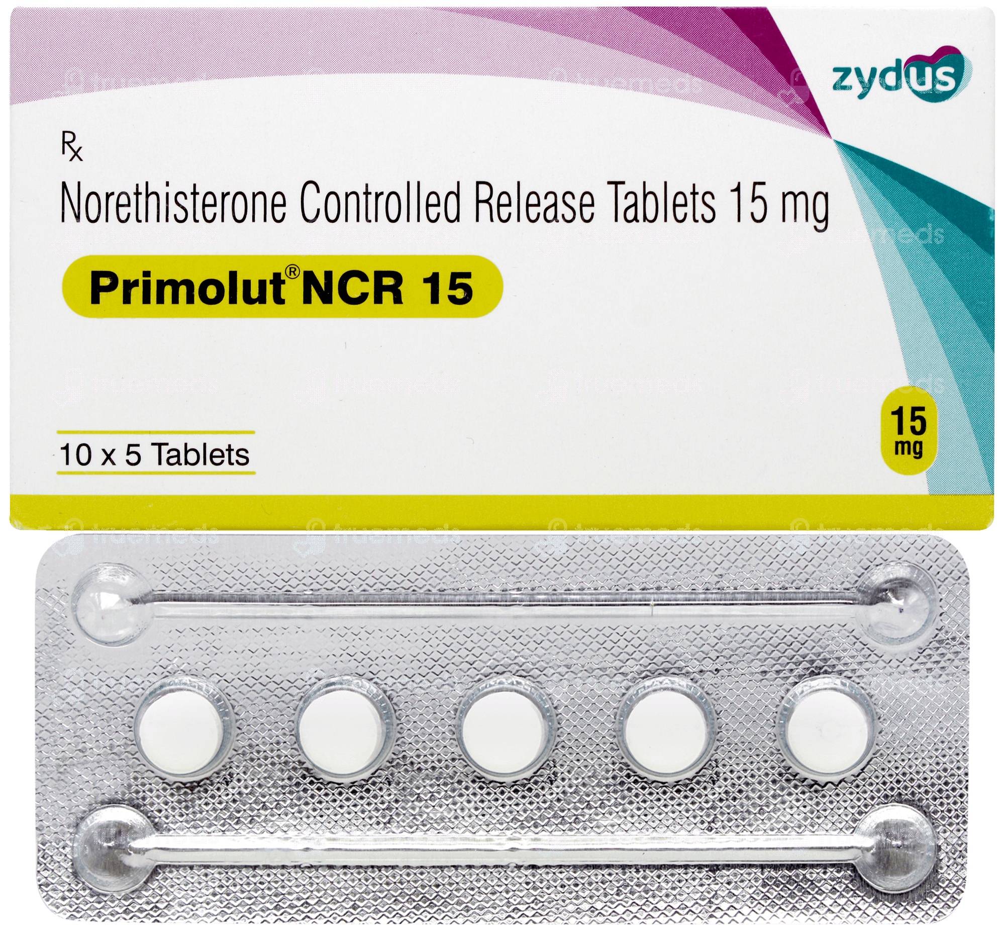 Primolut Ncr 15 Tablet 5 - Uses, Side Effects, Dosage, Price | Truemeds