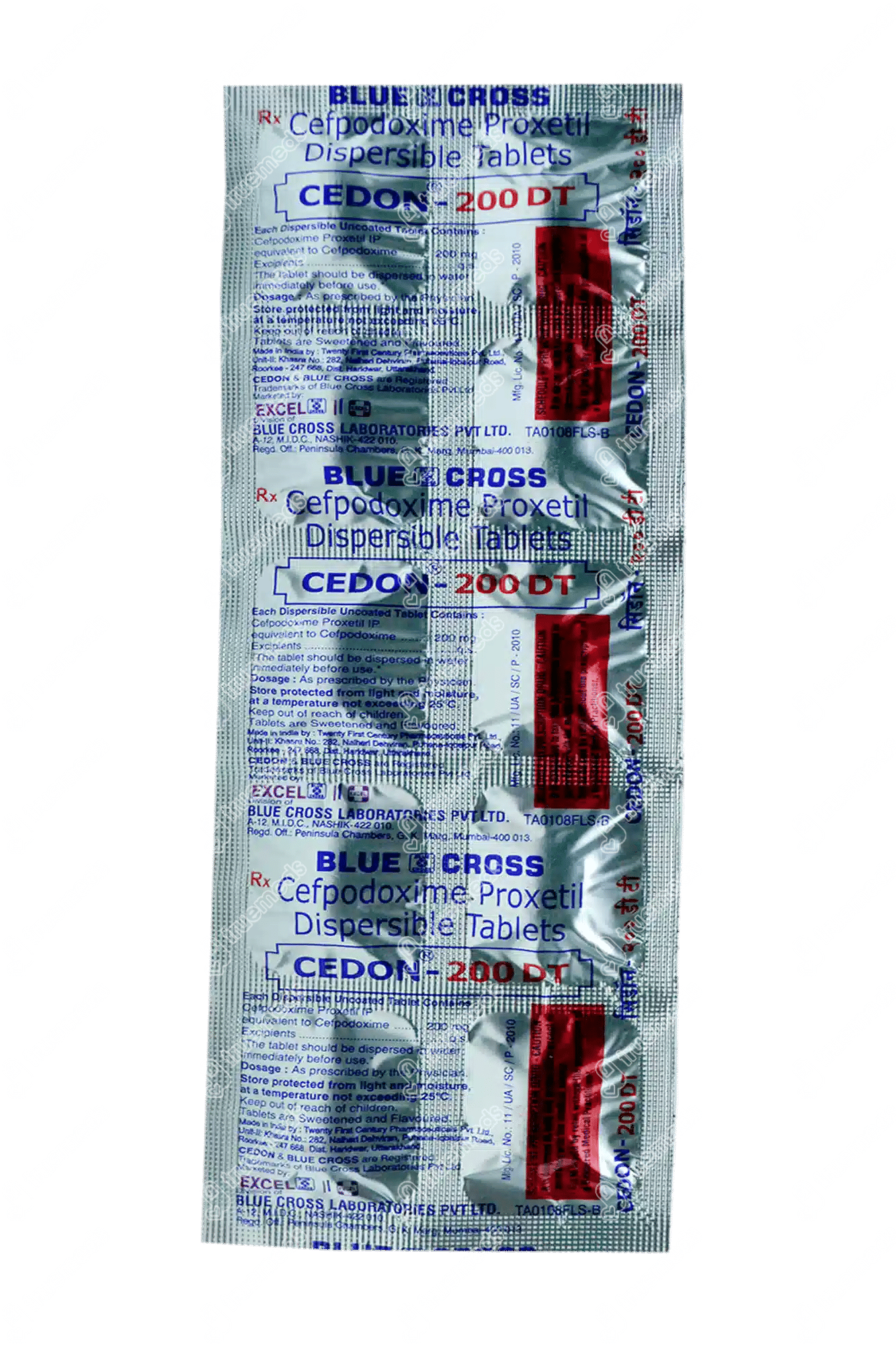 Cedon 200 Mg Tablet Dt 10: Uses, Side Effects, Price & Substitutes