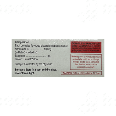 Denim Juicy 100 Mg Tablet Dt 10 - Uses, Side Effects, Dosage, Price ...