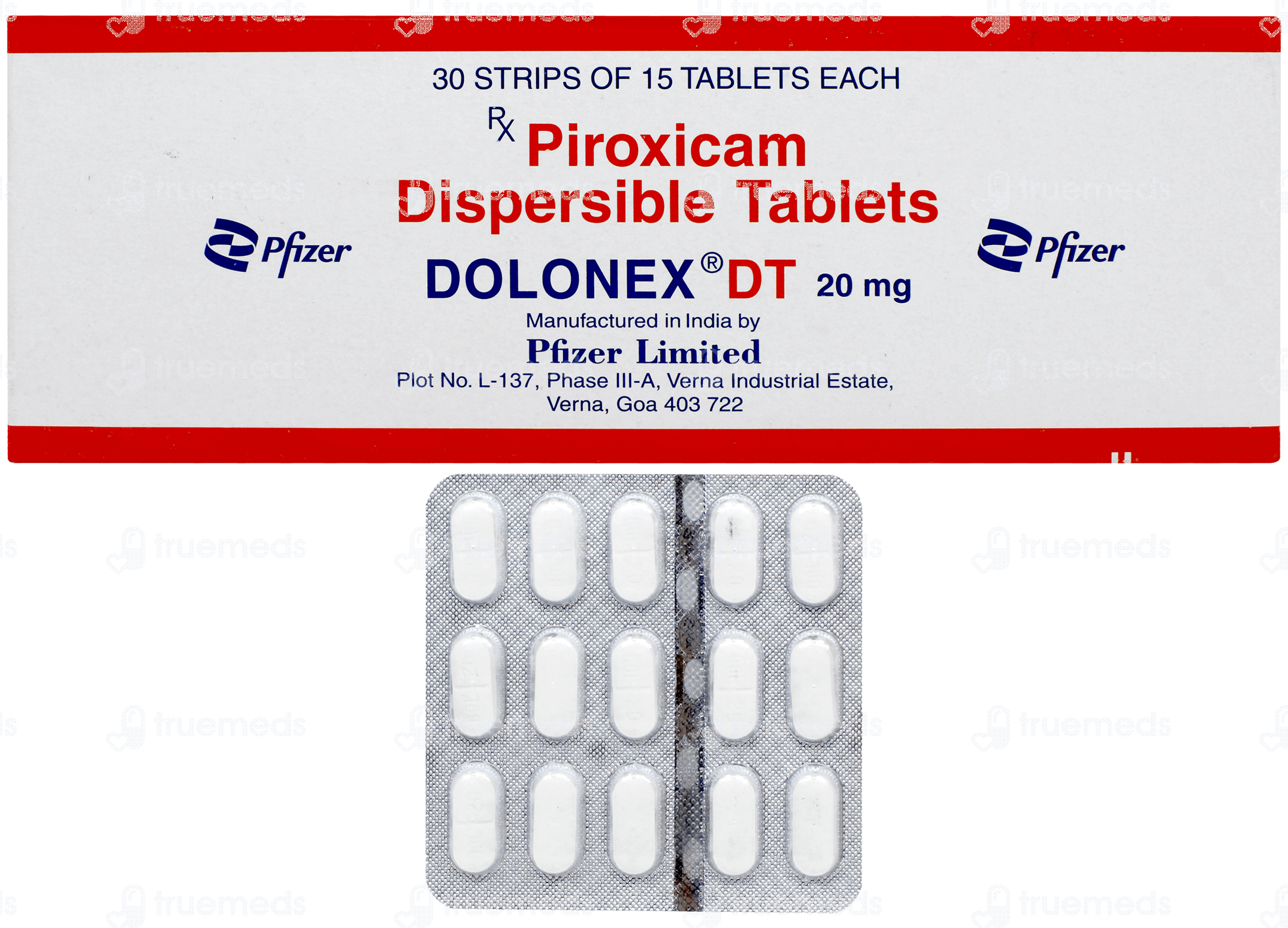 Dolonex Dt 20mg Tablet – Pain & Inflammation Relief