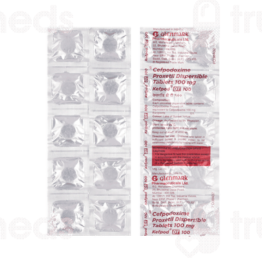 Kefpod 100 Mg Tablet Dt 10: Uses, Side Effects, Price & Substitutes