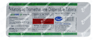 Ketoford Dt Tablet: Uses, Side Effects, Price & Substitutes