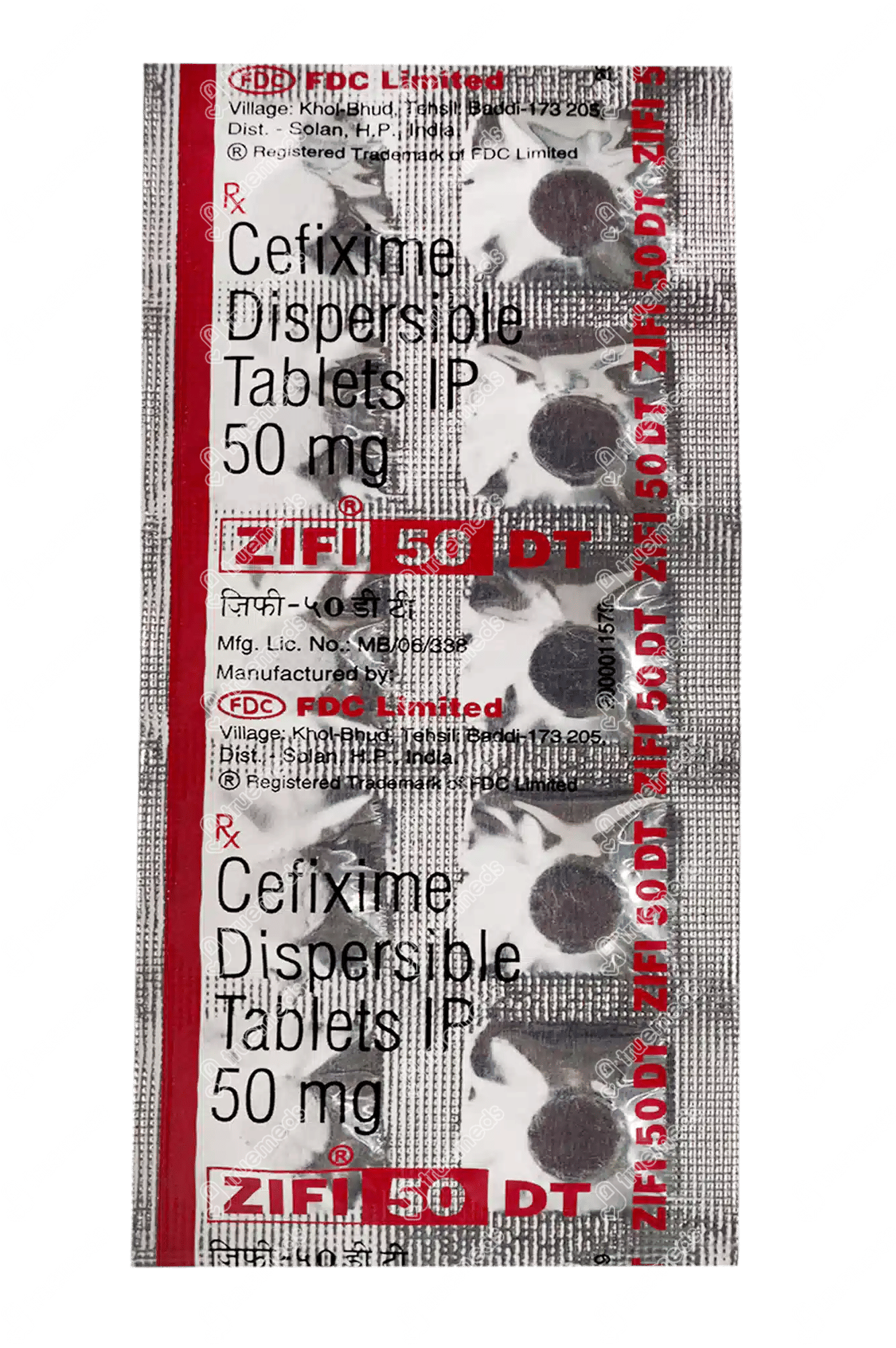 Zifi 50 Mg Tablet Dt 10: Uses, Side Effects, Price & Substitutes