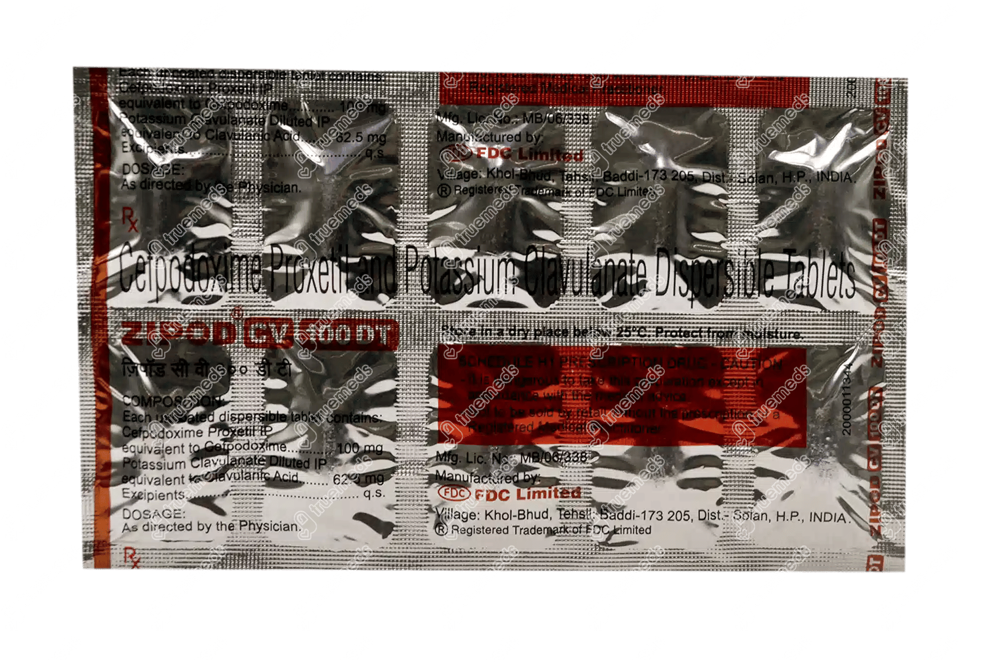 Zipod Cv 100/62.5 MG | Order Zipod Cv 100/62.5 MG Tablet Dt Online at ...