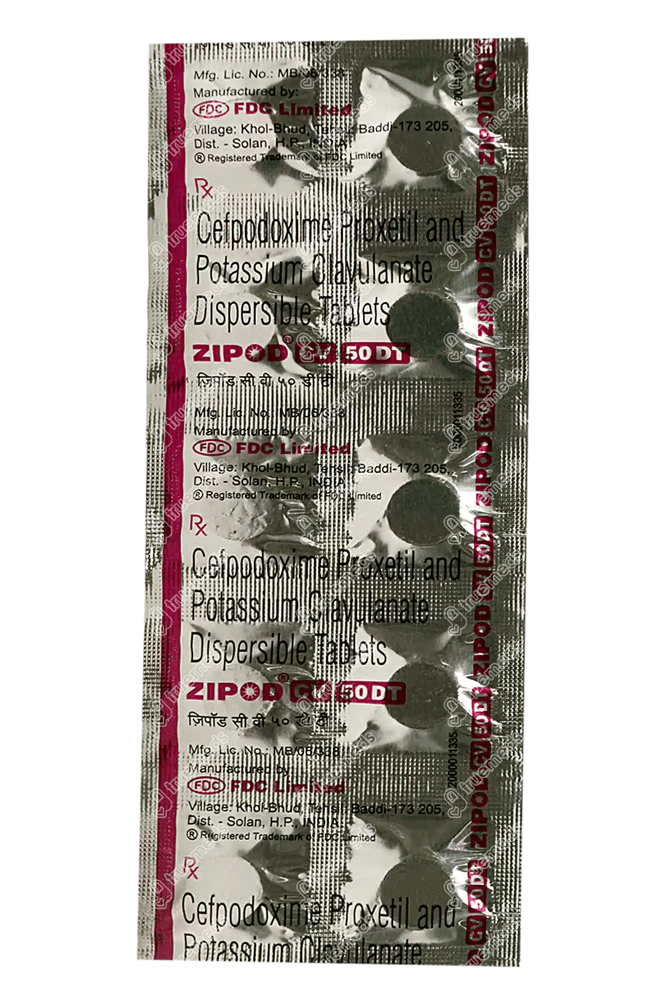 Zipod Cv 50/31.25 MG Tablet Dt | Order ZIPOD CV 50/31.25 MG Tablet DT ...