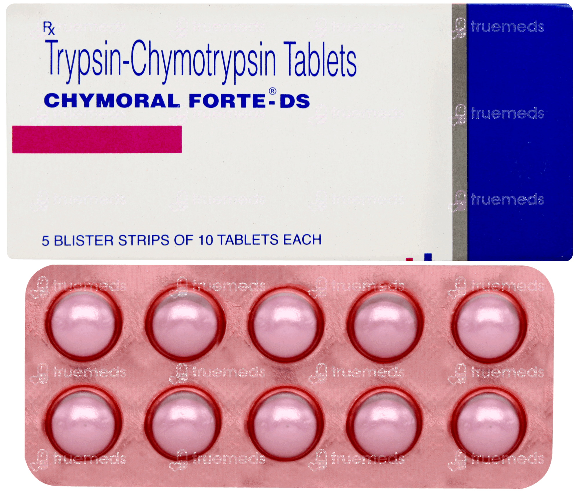 Chymoral Forte Ds | Order Chymoral Forte Ds Tablet Online at Truemeds