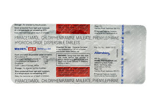 Wikoryl 325 Dt Tablet 10: Uses, Side Effects, Price & Substitutes