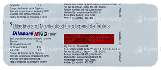 Bilasure M Kid Tablet 10 - Uses, Side Effects, Dosage, Price | Truemeds