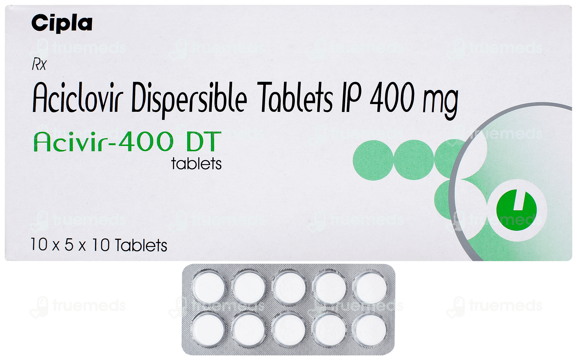 Acivir 400 Dt Tablet – Treat Herpes & Viral Infections