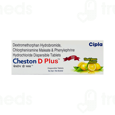 Cheston D Plus Trusil Lemon Flavour Sugar Free Tablet 10 - Uses, Side ...