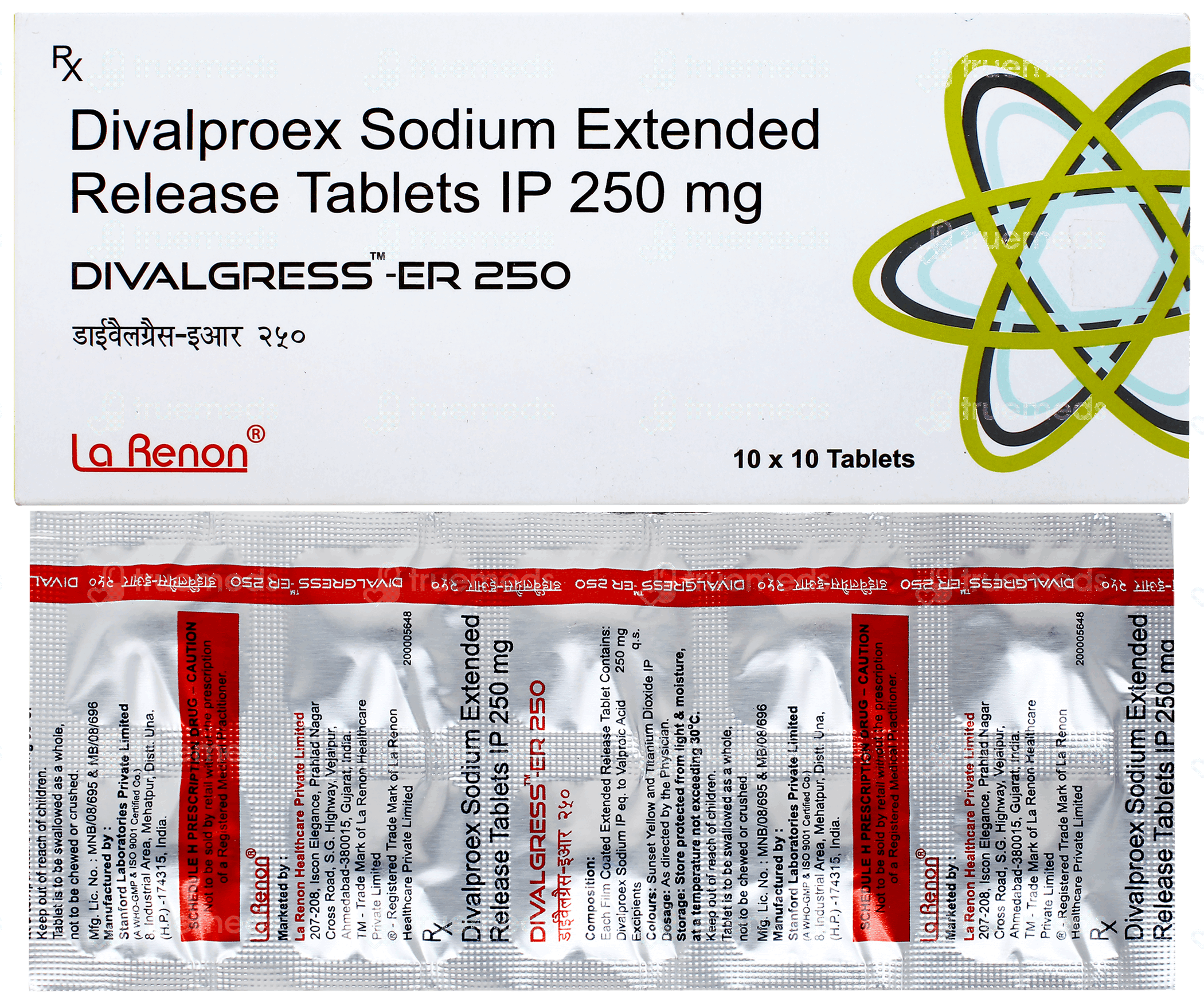 Divalgress Er 250 Tablet 10: Uses, Side Effects, Price & Substitutes