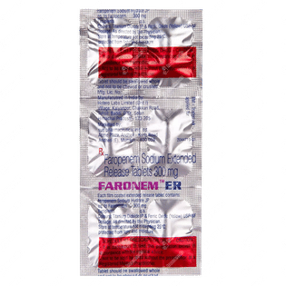 Faronem 300 MG Er | Order Faronem 300 MG Tablet Er Online at Truemeds