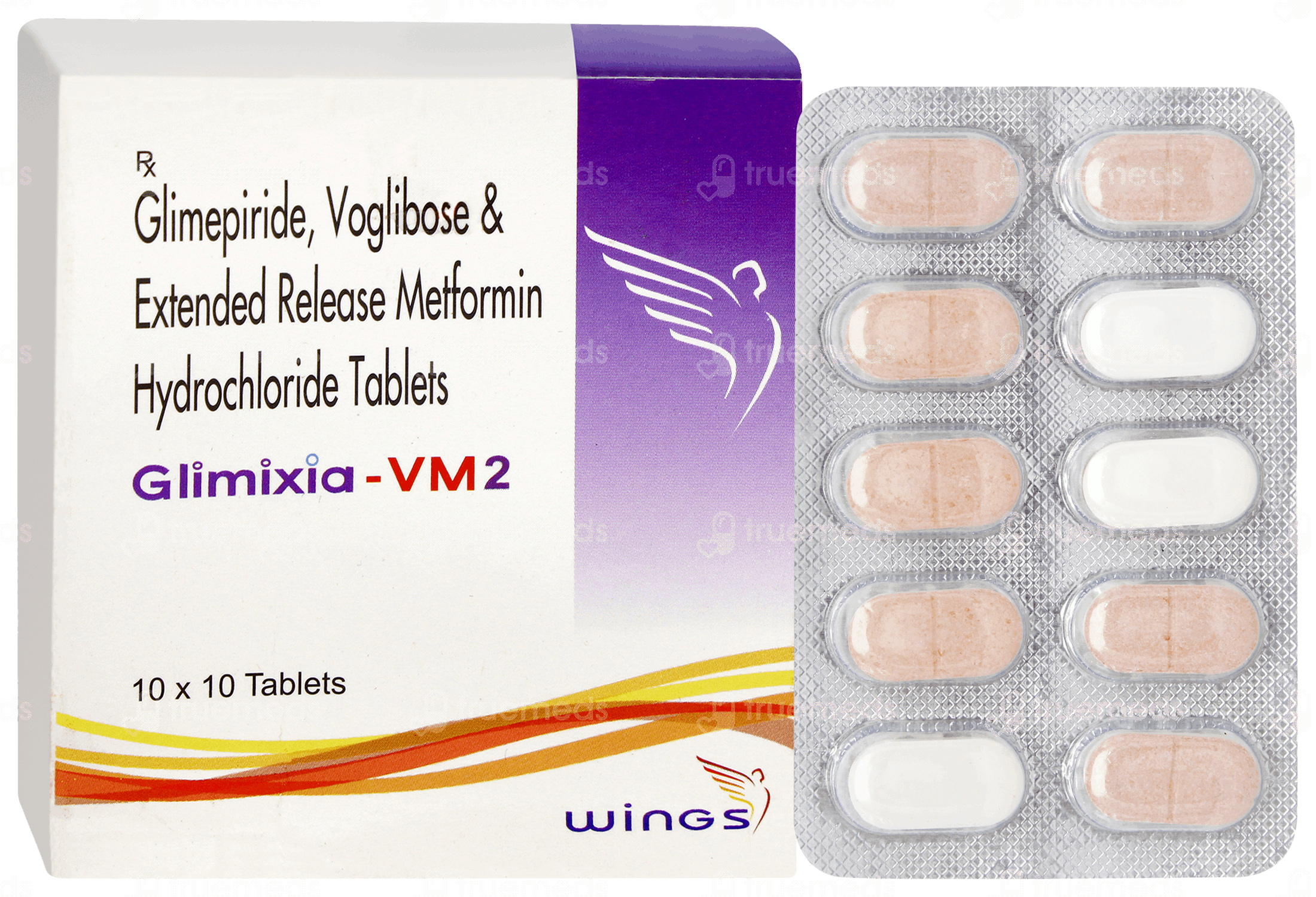 Glimixia Vm2 Tablet 10: Uses, Side Effects, Price & Substitutes