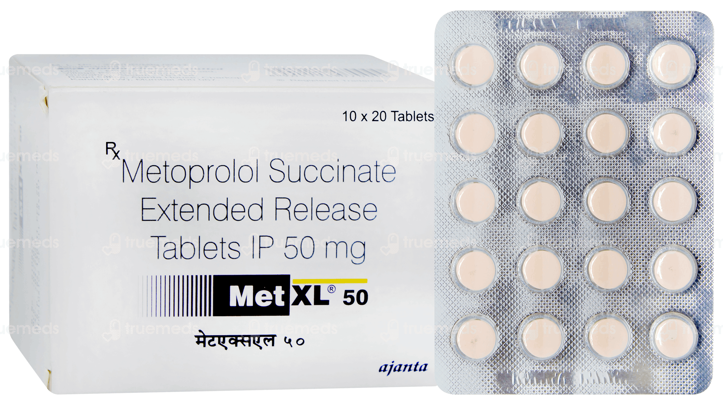 Met Xl 50 Tablet: Uses, Side Effects, Price & Substitutes