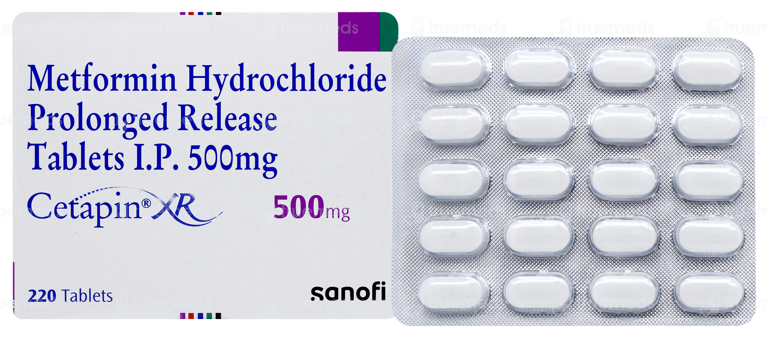 Cetapin Xr 500mg Tablet – Type 2 Diabetes Treatment