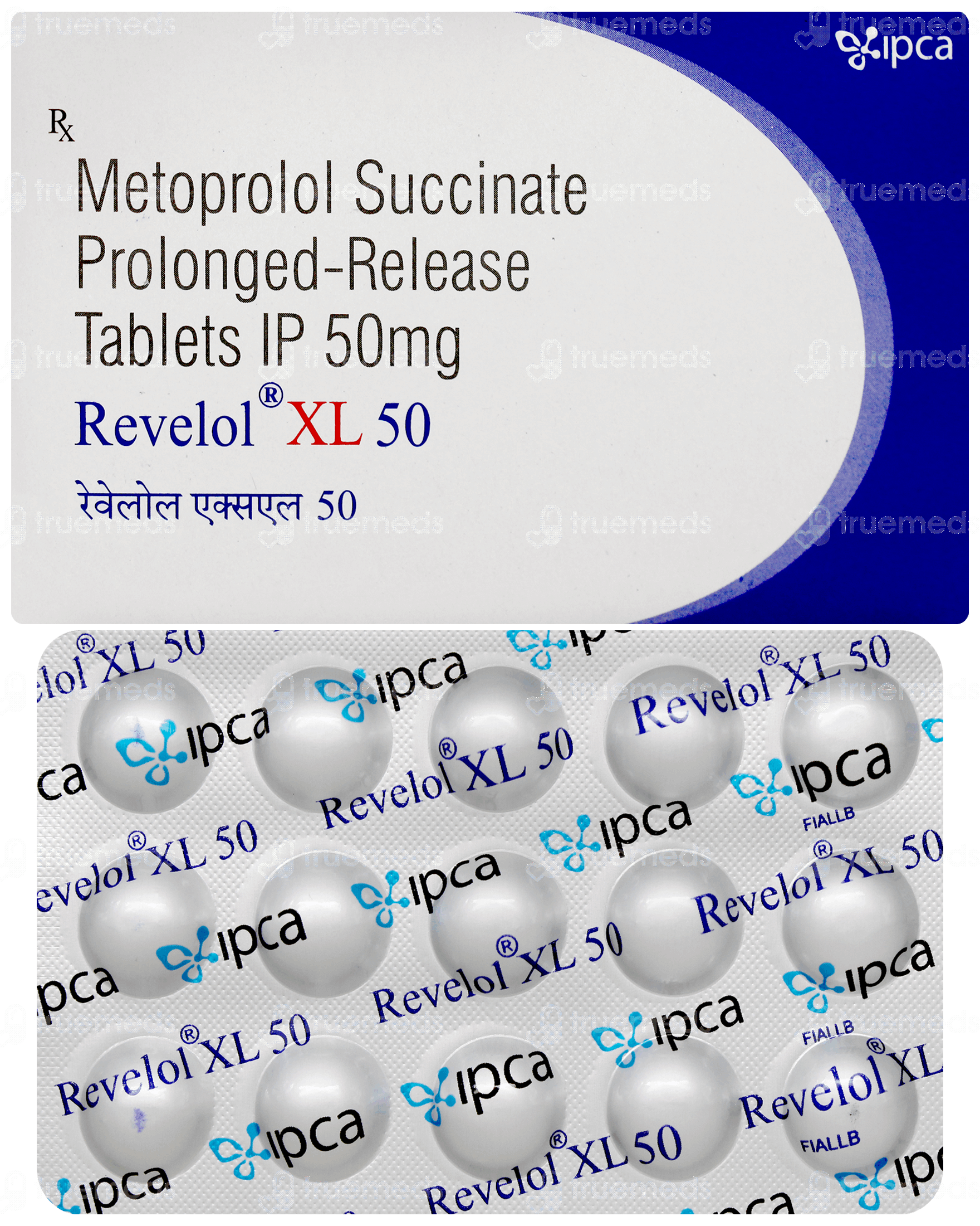 Revelol Xl 50 Tablet – Hypertension Treatment