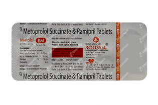 Metolol Rm 25/2.5mg | Order Metolol Rm 25/2.5mg Tablet Online at Truemeds
