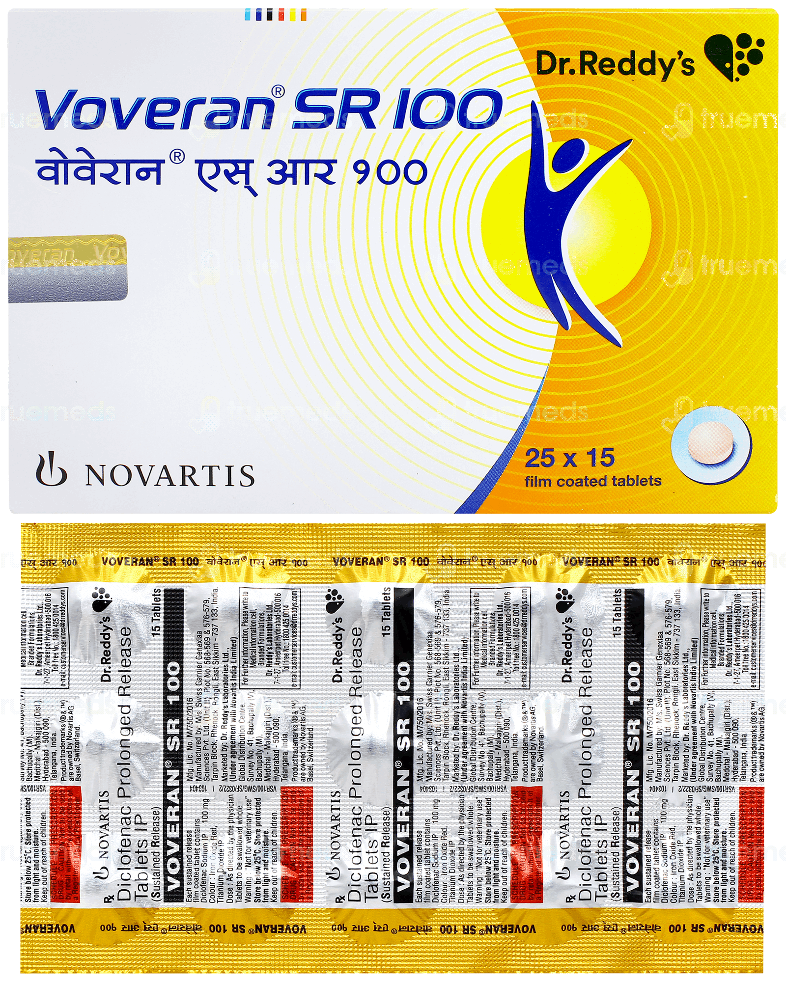 Voveran Sr 100 Tablet – Manage Pain & Inflammation in Arthritis & Injuries