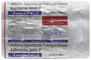 Ameto G2 Tablet 15: Uses, Side Effects, Price & Substitutes