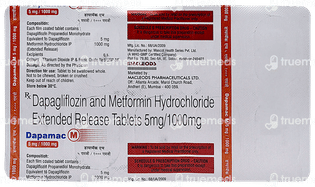 Dapamac M 5/1000 MG Er | Order Dapamac M 5/1000 MG Tablet Er Online at ...
