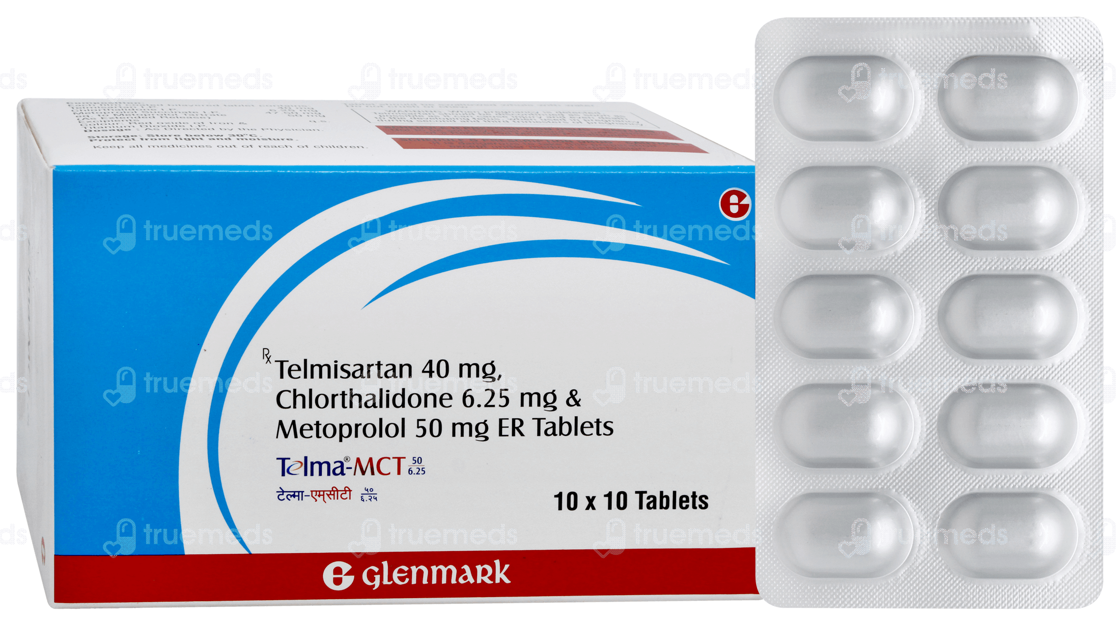 Telma Mct 50/40/6.25 MG Tablet Er | Order Telma Mct 50/40/6.25 MG ...