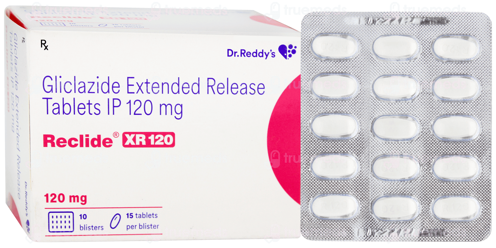 Reclide Xr 120 MG | Order Reclide Xr 120 MG Tablet Online at Truemeds