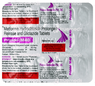 Prizide M 40/500 Mg Tablet Pr 15: Uses, Side Effects, Price & Substitutes